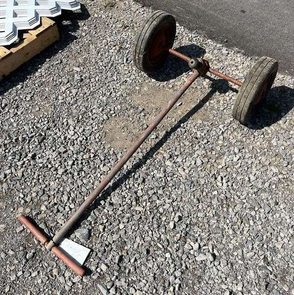 Hand trailer dolly, works well - Albrecht Auction Service