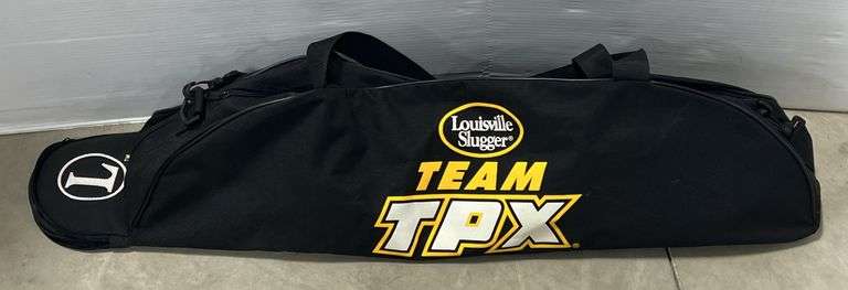 Louisville Slugger Team TPX bat bag, like new - Albrecht Auction Service