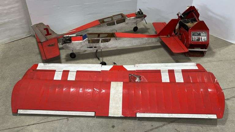 (2) RC 4' Remote Control Planes for Parts, Other Parts Include: (3) 5 ...