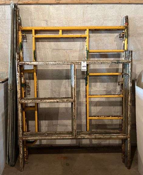 (2) Pass-Through Scaffold Frames, (4) Regular Scaffold Frames, and (6 ...