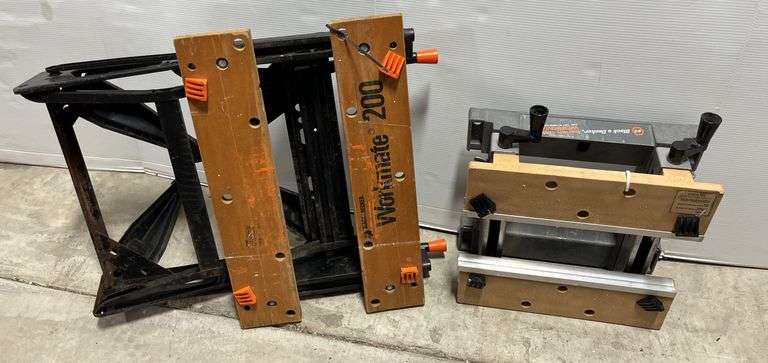 (2) Black & Decker workmate, all purpose work center and vise, includes ...