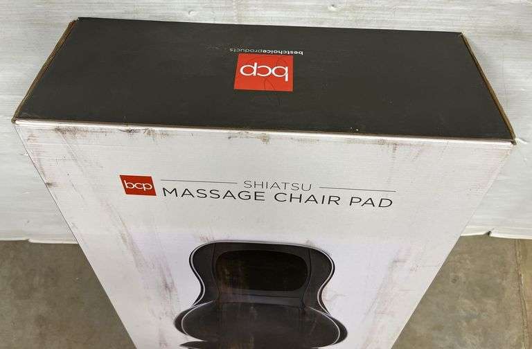 BCP air compressor, shiatsu neck/back massager seat, chair pad ...