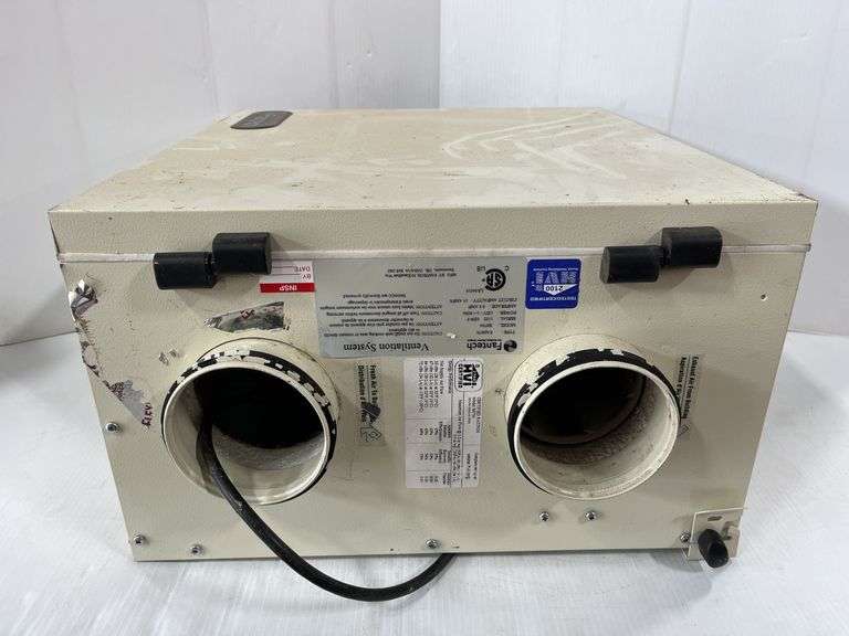 Fantech ventilation system, Model No. SH704, 10 1/2"L x 18 1/2"D x 17"H ...