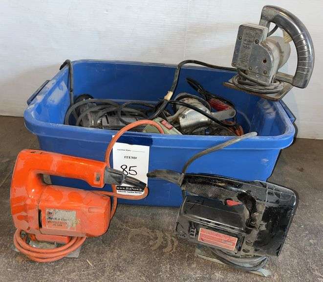 Group of Older Electric Power Tools - Albrecht Auction Service
