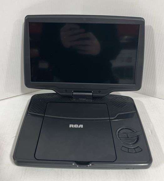 RCA portable DVD player with adjustable screen rotation, needs a power ...