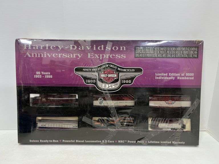 Harley-Davidson 95th Anniversary Express Train Collectible, cellophane ...
