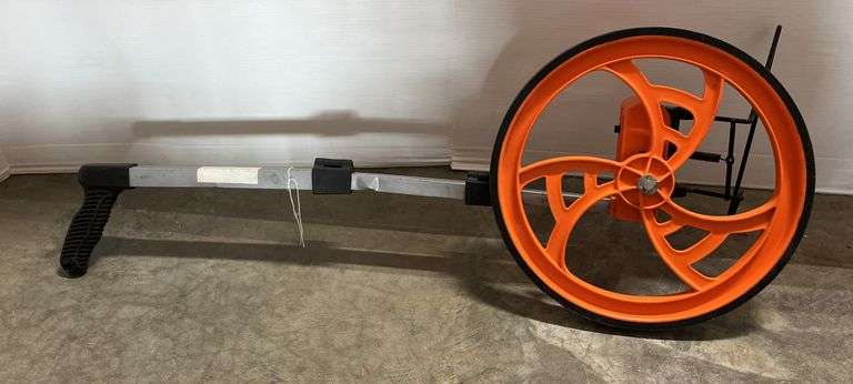 Keson measuring wheel, Model No. RR318N, handle has a dent on side ...