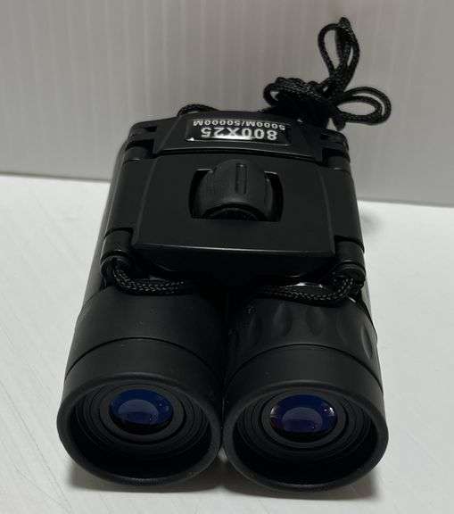 Pocket binoculars with carry pouch, 800x20, box- 5 1/8"W x 2"D x 4 1/4 ...