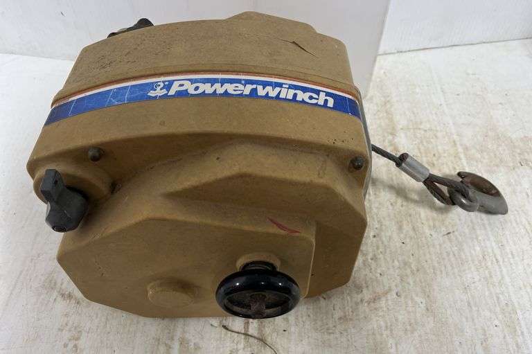 Power Winch, model no. 912, 12V, 3,500 lb. capacity, works - Albrecht ...