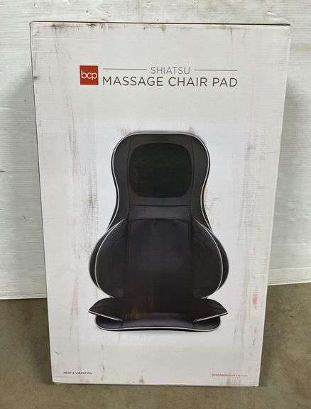 BCP air compressor, shiatsu neck/back massager seat, chair pad ...
