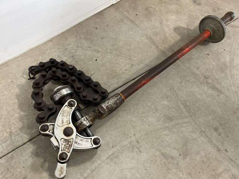 RIDGID No. 206 soil stack cutter, used, good - Albrecht Auction Service