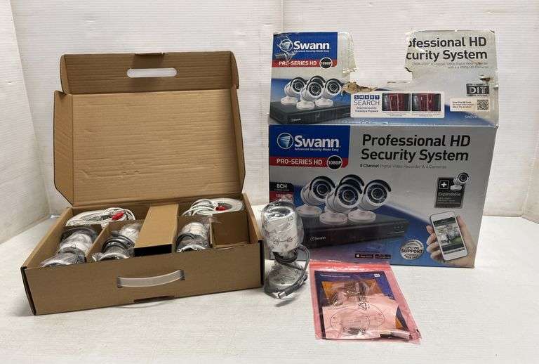 Swann Professional HD security system, never used - Albrecht Auction ...
