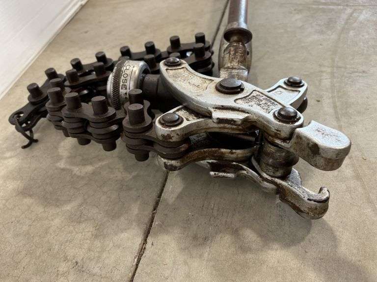 RIDGID No. 206 soil stack cutter, used, good - Albrecht Auction Service