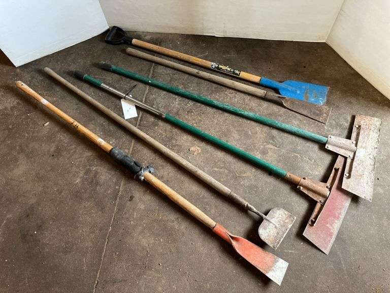 Assorted Tools, Include: Scrapers, Edgers, and More - Albrecht Auction ...