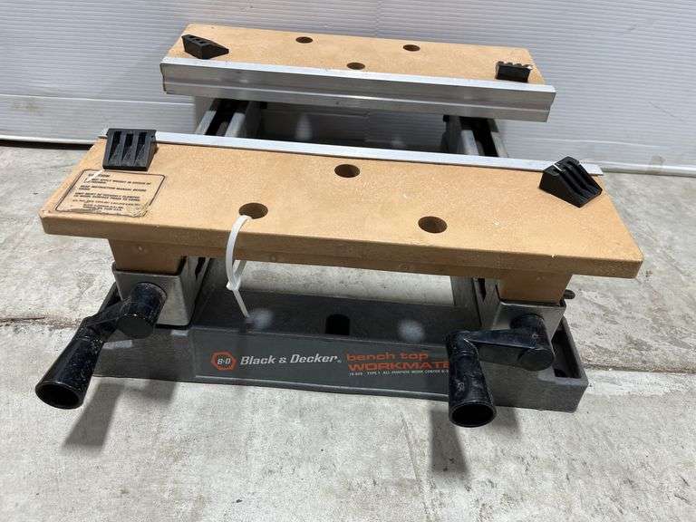 (2) Black & Decker workmate, all purpose work center and vise, includes ...
