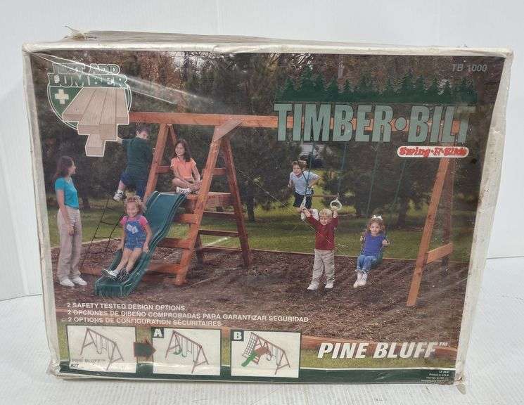 Timber-Bilt, (TB 1000) Pine Bluff Kit, comes with (2) Swing seats, (1 ...