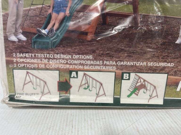 Timber-Bilt, (TB 1000) Pine Bluff Kit, comes with (2) Swing seats, (1 ...