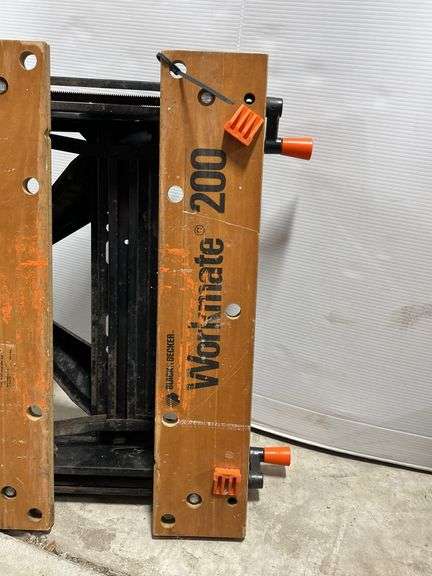 (2) Black & Decker workmate, all purpose work center and vise, includes ...