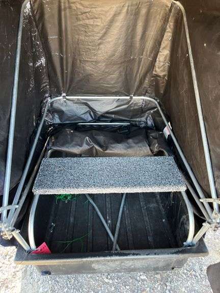 One man Shappell Rover 1.0 flip-over shanty with towing bar or rope to ...