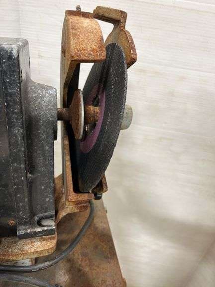 Foley belsaw model 1055 electric sharp-all grinder on metal stand, 24"W ...