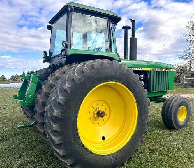 John Deere 4840 2WD Tractor, (11,000 Hours), Large 1000 PTO, Powershift ...