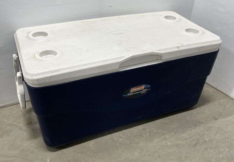Coleman Xtreme 5 Cooler, 37 1/2"L x 18 1/4"D x 18"H - Albrecht Auction ...