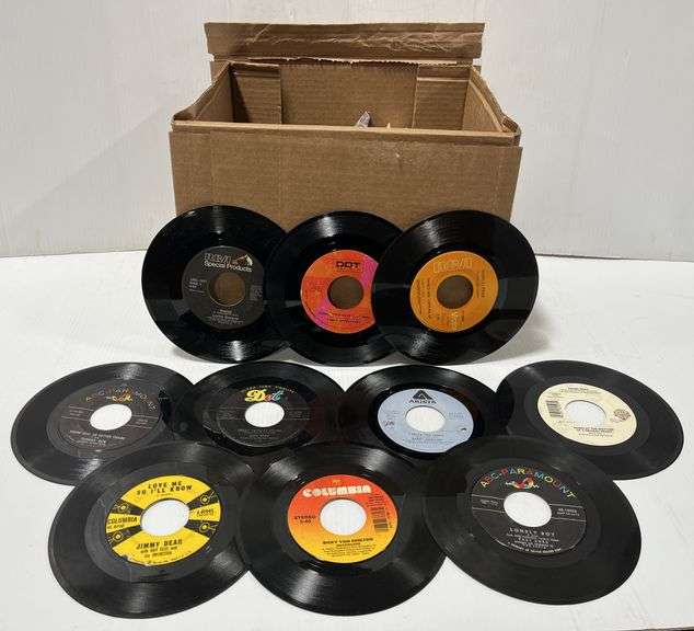 (150) 45 RPM Records, from the 1950's to 1970's, good - Albrecht ...