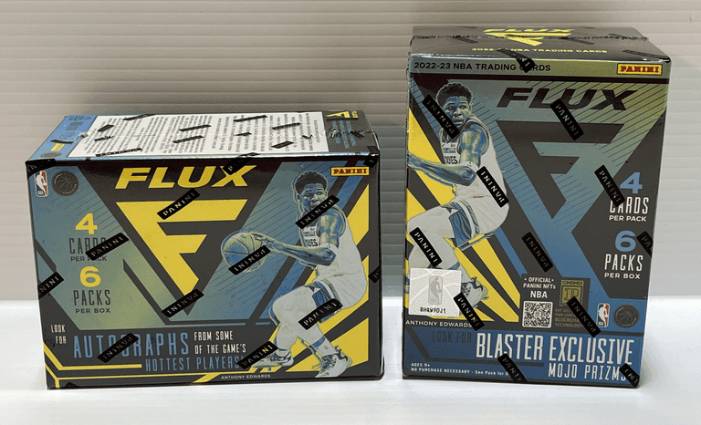 2022 to 2023 Panini Flux Basketball Cards, (2) Factory sealed boxes ...