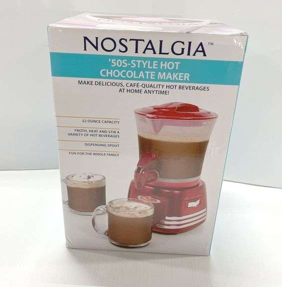 Nostalgia 32 oz. 1950's style hot chocolate maker, NIB - Albrecht ...