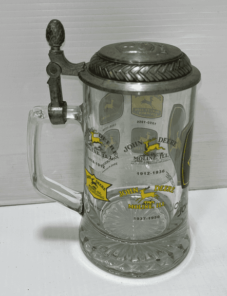 John Deere beer stein, 7"H - Albrecht Auction Service