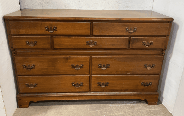 Dresser, 54"W x 19"D x 38"H, mild wear, good - Albrecht Auction Service