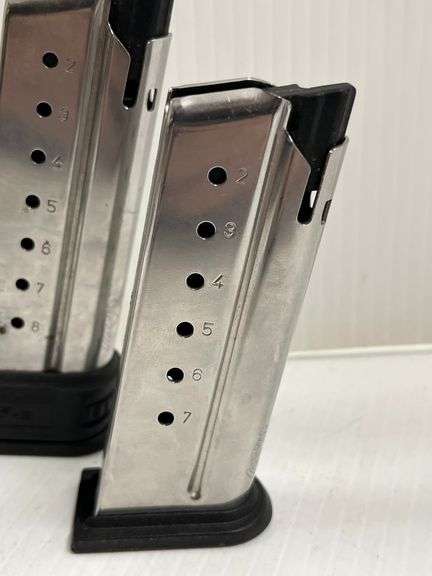 (3) XDS 9mm Single Stack Magazines - Albrecht Auction Service