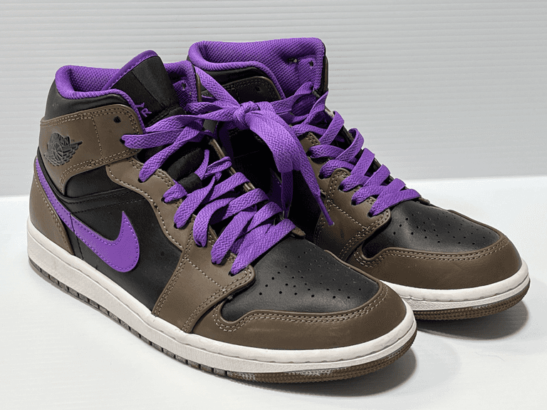 Nike Air Jordan, 1-Mid, size 8, Style No. DQ 8426-215, color palomino ...