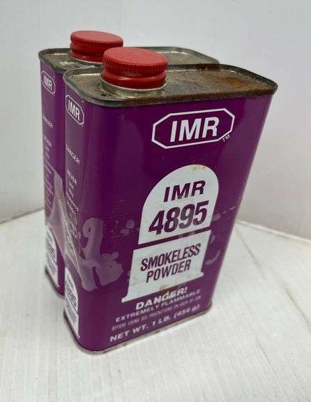 2 lbs. of 4895 Gunpowder - Albrecht Auction Service
