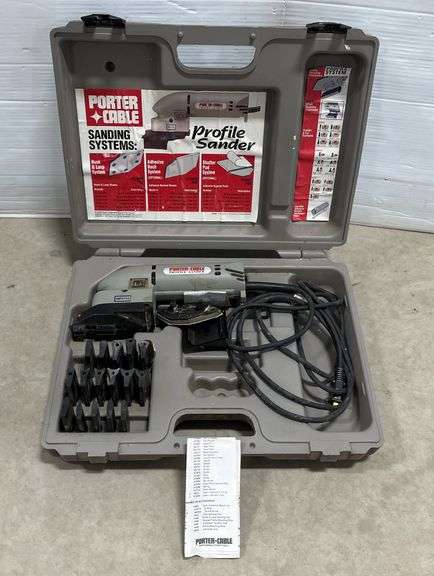 Porter-Cable profile sander, Model No. 444 - Albrecht Auction Service