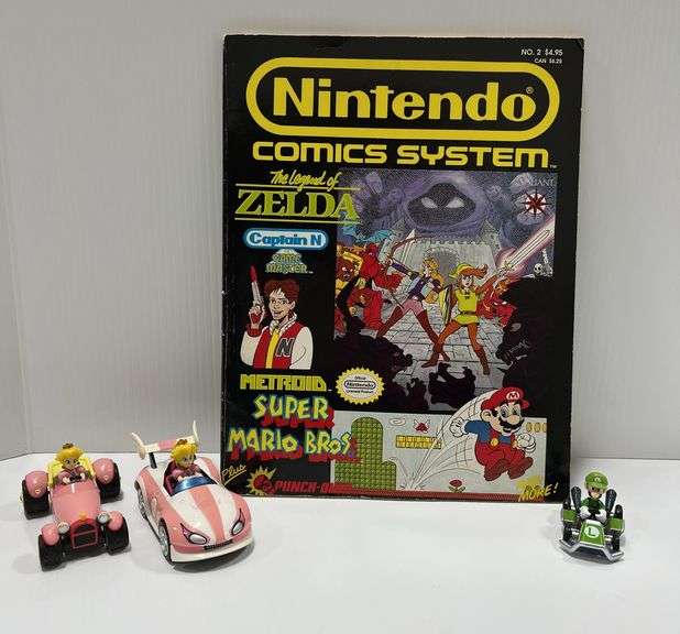 Nintendo Comics System no. 2, "The Legends of Zelda" comic book with (3 ...