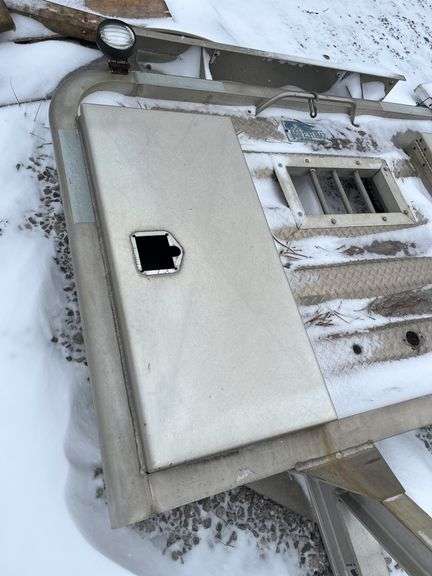 Semi headache rack, and storage rack for semi truck, 74"W x 74"H, used ...