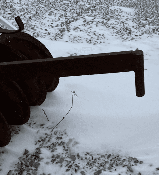 Riding mower pull-behind disc, 12" x 40" x 26", used - Albrecht Auction ...