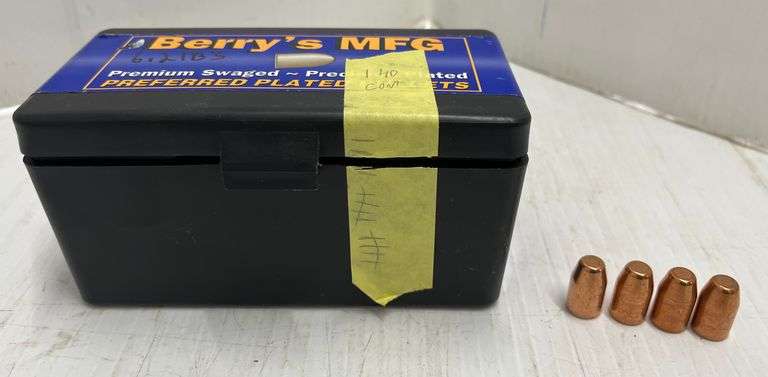 6.2 lbs. of Berry's Mfg. .45 LC Bullets, 300-Grain - Albrecht Auction ...