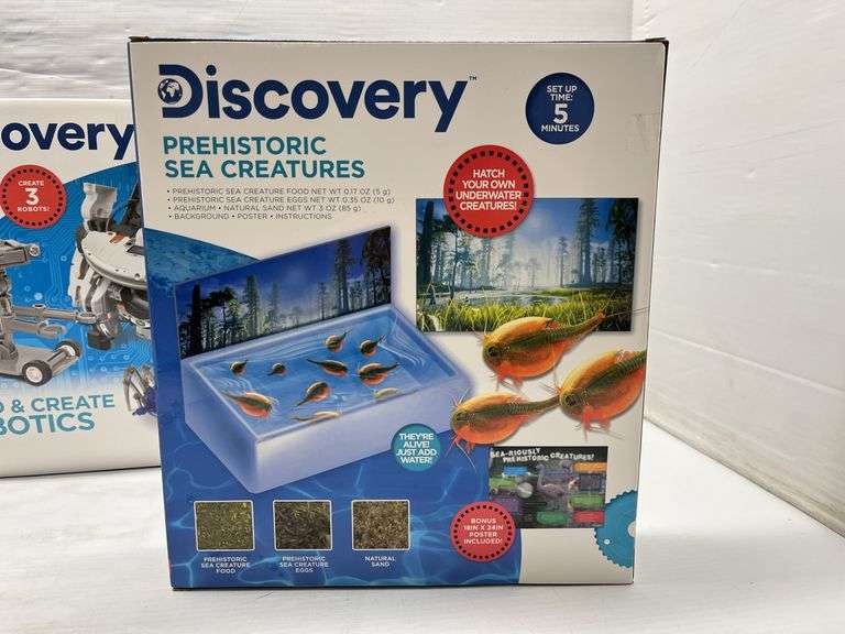 Discovery Build and Create Robotics; Discovery Prehistoric Sea ...