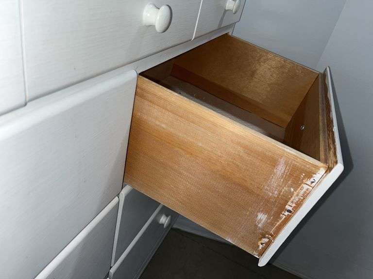 3-Pierce bedroom set, includes: Armoire- 39"W x 18"D x 5'H; Dresser- 3 ...