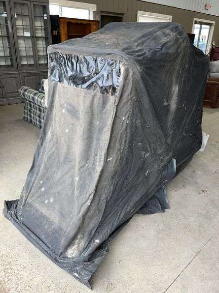 One-Man Shappell Rover ice shanty, comes with seat and ski slides ...