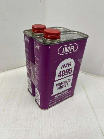 2 lbs. of 4895 Gunpowder - Albrecht Auction Service