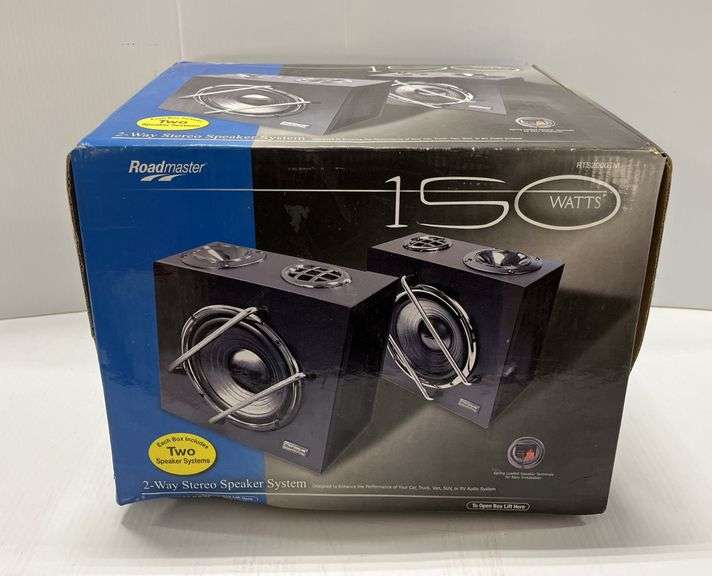 Roadmaster speakers, 150W, RTS2000TM, new - Albrecht Auction Service