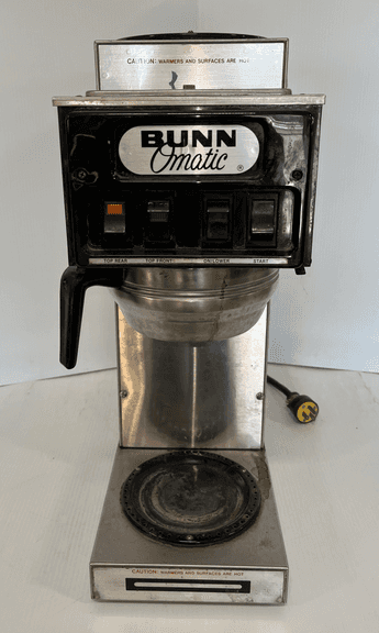 Industrial Bunn coffee machine, 18 3/4"H, works well - Albrecht Auction ...