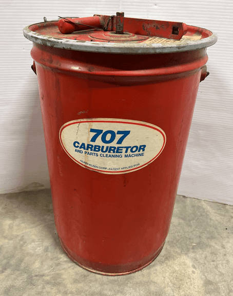707 Carburetor and parts cleaning machine, good - Albrecht Auction Service