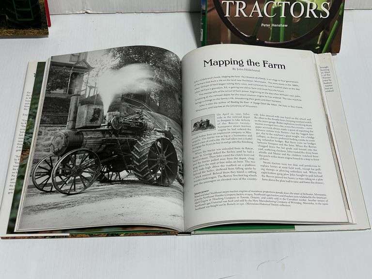 (5) Tractor Books, includes: "This Old Tractor", "Tractors of the World ...