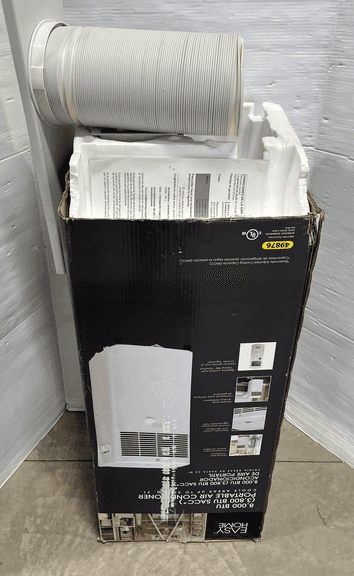 Easy Home portable AC unit, 8,000 BTU, good, used - Albrecht Auction ...