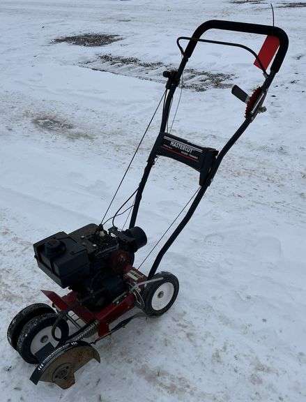 Mastercut edger, 50"L x 13"W x 40"H, untested, as is - Albrecht Auction ...