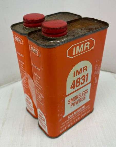 2 lbs. of 4831 Gunpowder - Albrecht Auction Service